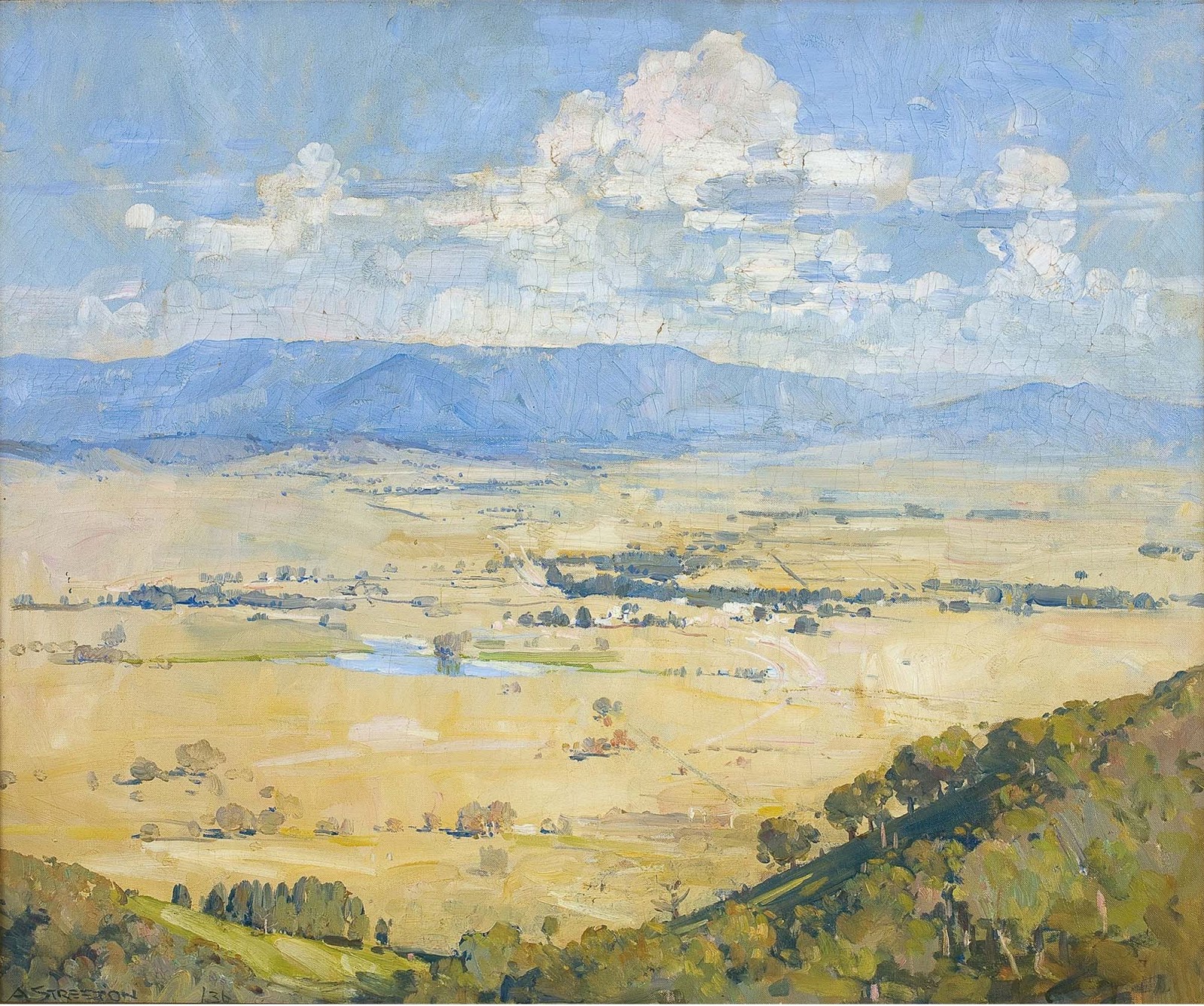 Arthur Streeton | Impressionist painter | Tutt'Art@ | Pittura ...