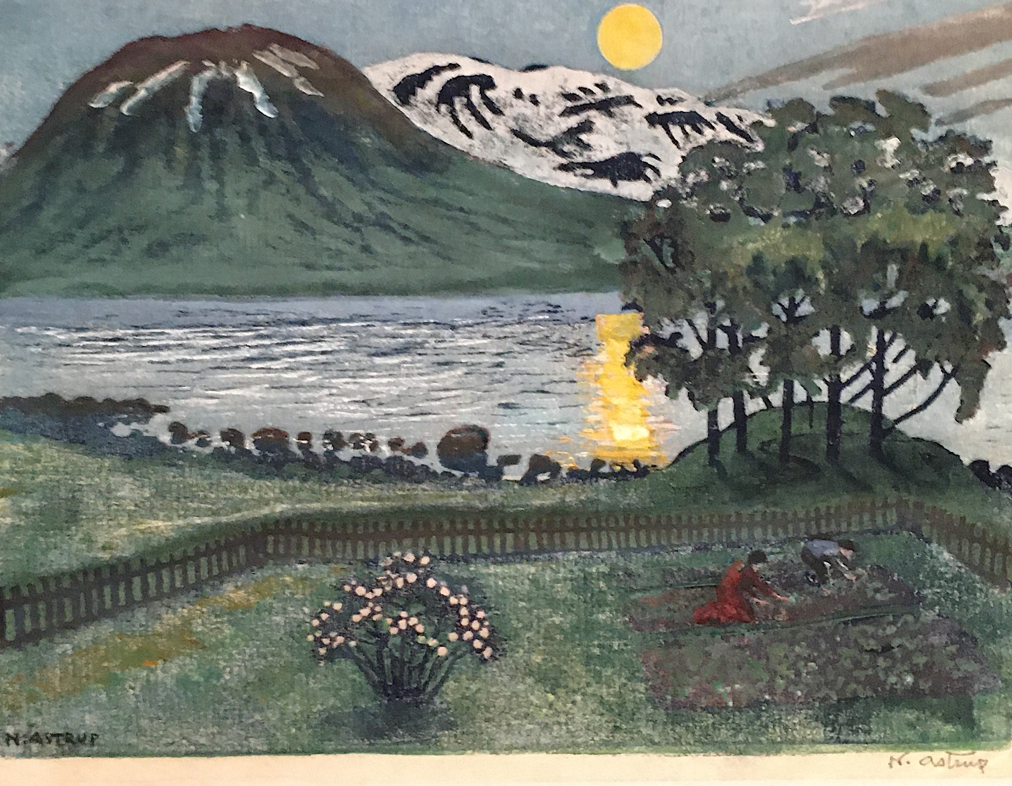 Off-Center Views: Discover Nikolai Astrup at the Clark
