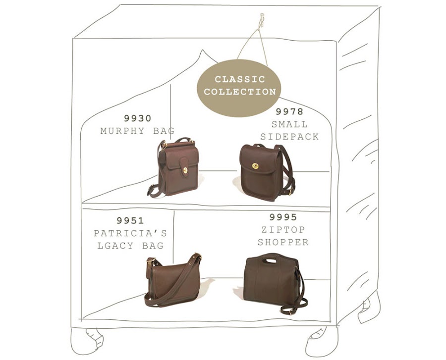 mettomot: Searching through the past : Vintage coach bags