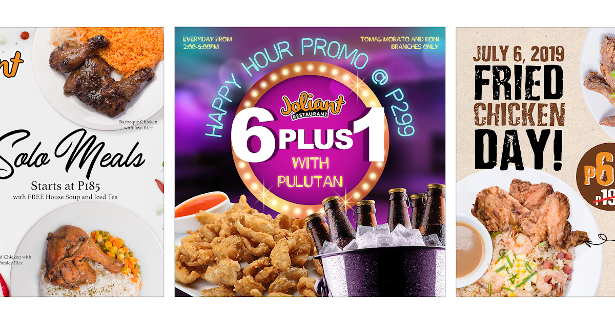 AMC Graphic Design Studio: Filipino Restaurant Promos