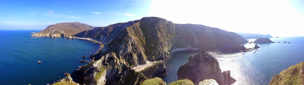 Donegal Rock Climbing. Unique Ascent: Tormore Island, Ireland's highest ...