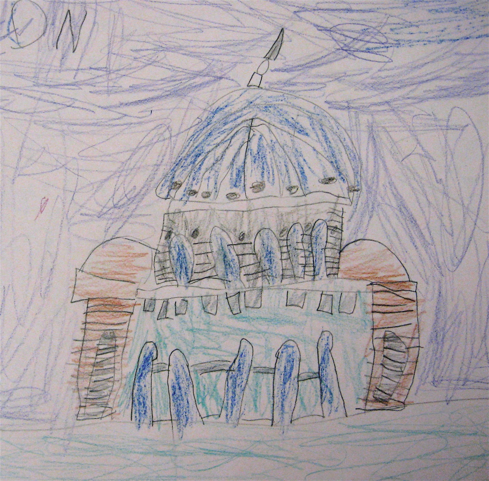 Mr. Mueller's Art Class: Architectural Drawings for Kinders