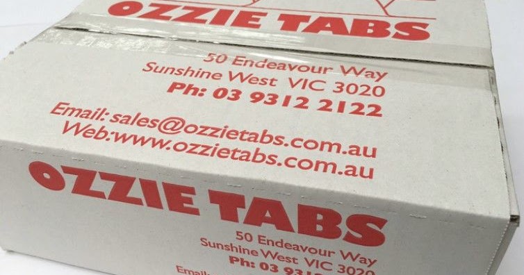 Ozzie Tabs: Organize your Binder through Tabbed Dividers