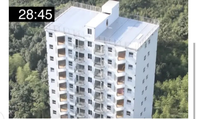 How A 10-Storey Building Was Built In 28 Hours 45minutes.