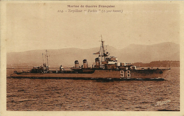 La Marcophilie navale: FDA FORBIN la FDA fête ses 20 ans - Torpilleurs ...