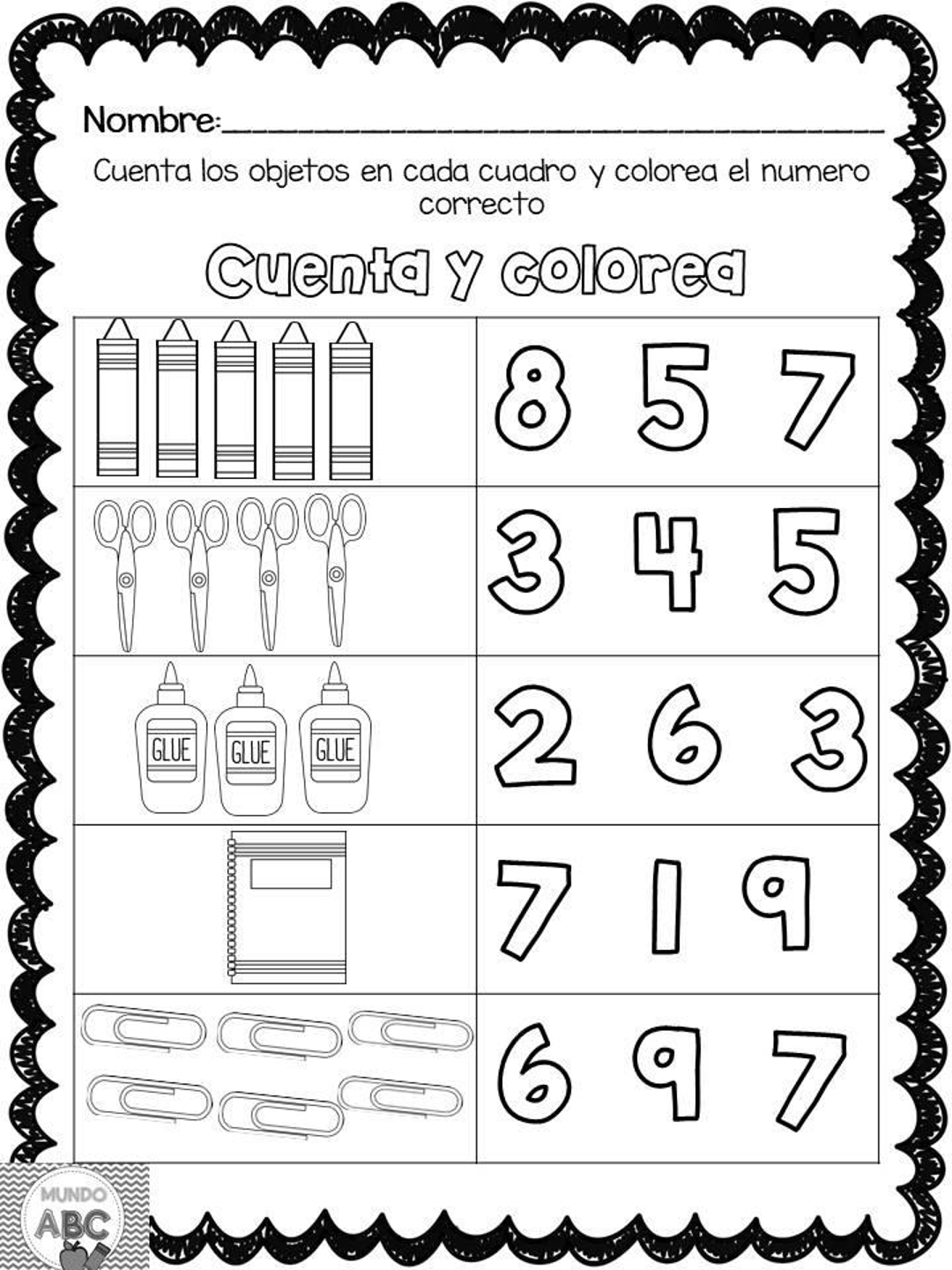 Cuadernillo Cuenta y Suma Conmigo | Materiales Educativos para Maestras