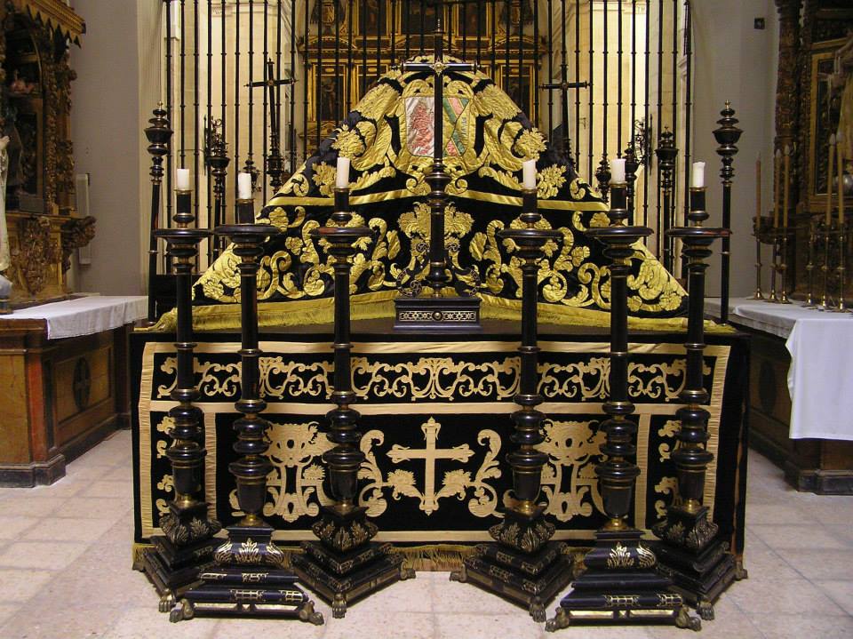 Funeral embroidery from Old Castille ~ Liturgical Arts Journal