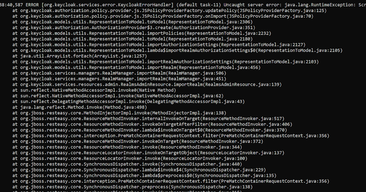 How To Fix Keycloak Script Upload Is Disabled When Importing A Realm Czetsuyatech