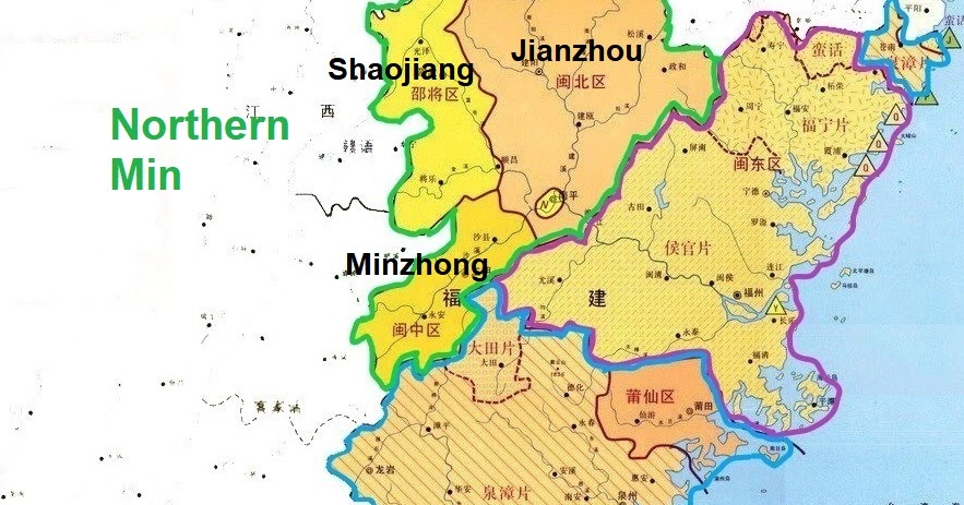 Origin of Northern Min language