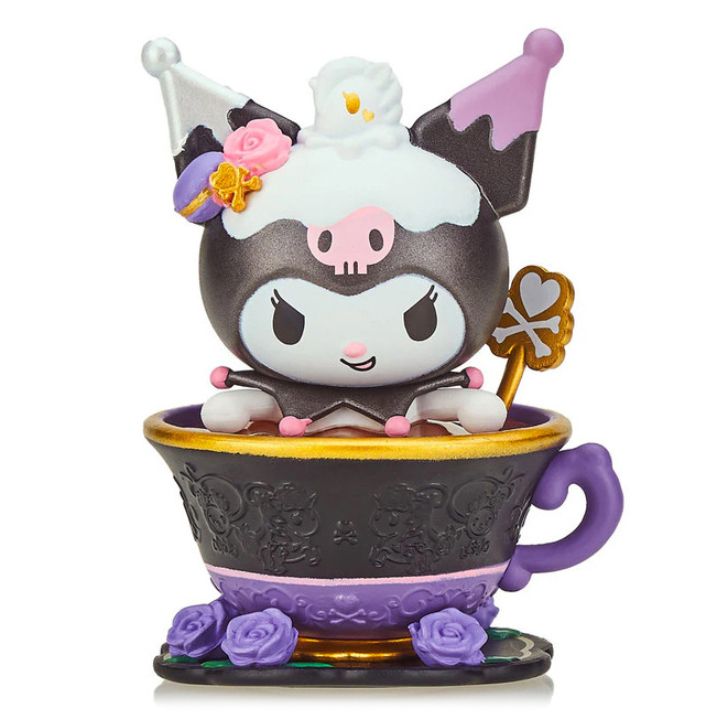 Tokidoki Kuromi Rose Tea Figures | The Toy Pool