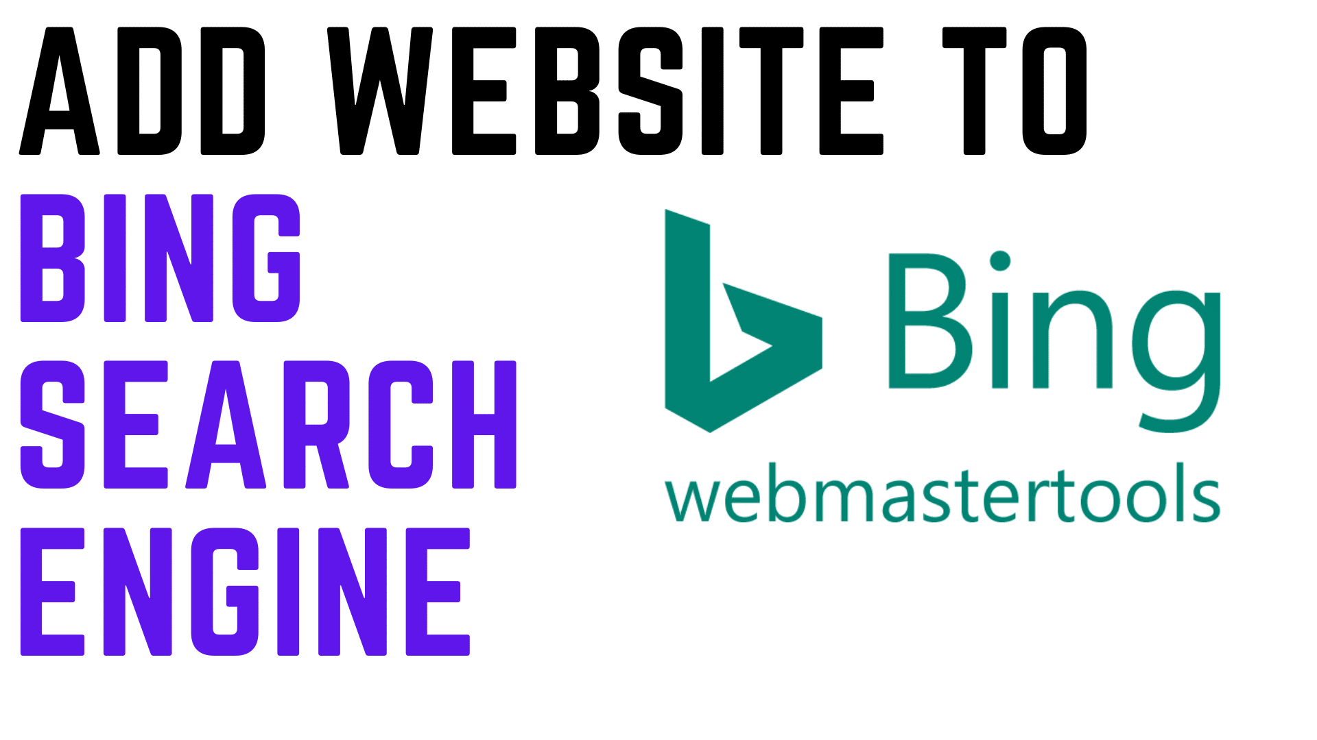 How To Add Website In Bing Search Using Bing Webmaster Tools