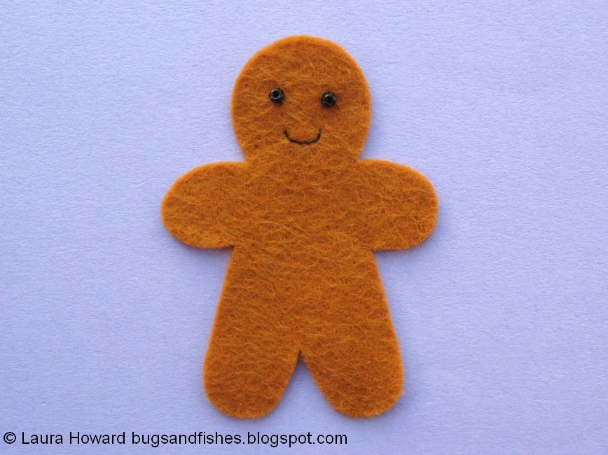 Bugs and Fishes by Lupin: How To: Sew Easy Felt Gingerbread Men ...