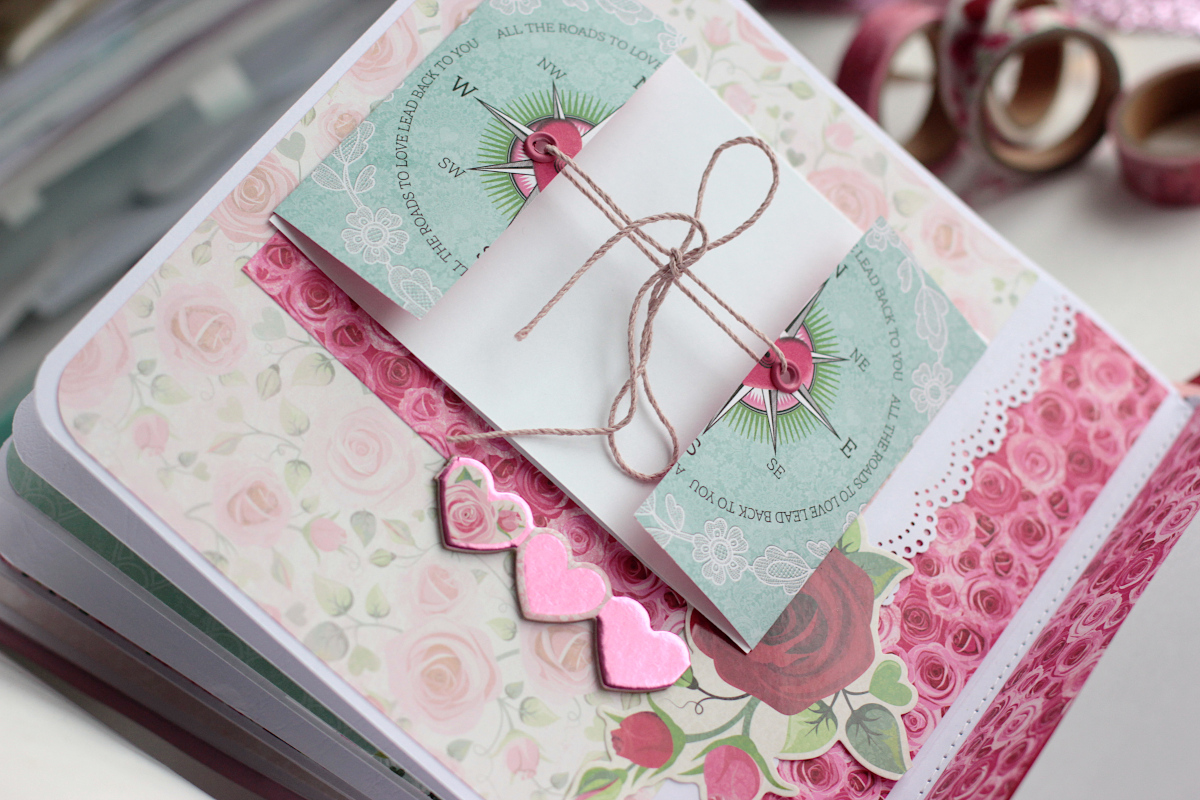 The BoBunny Blog: Valentine Mini Album with Elena