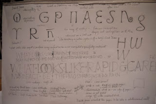 Pen and Ink Calligraphy: David Jones at Ditchling