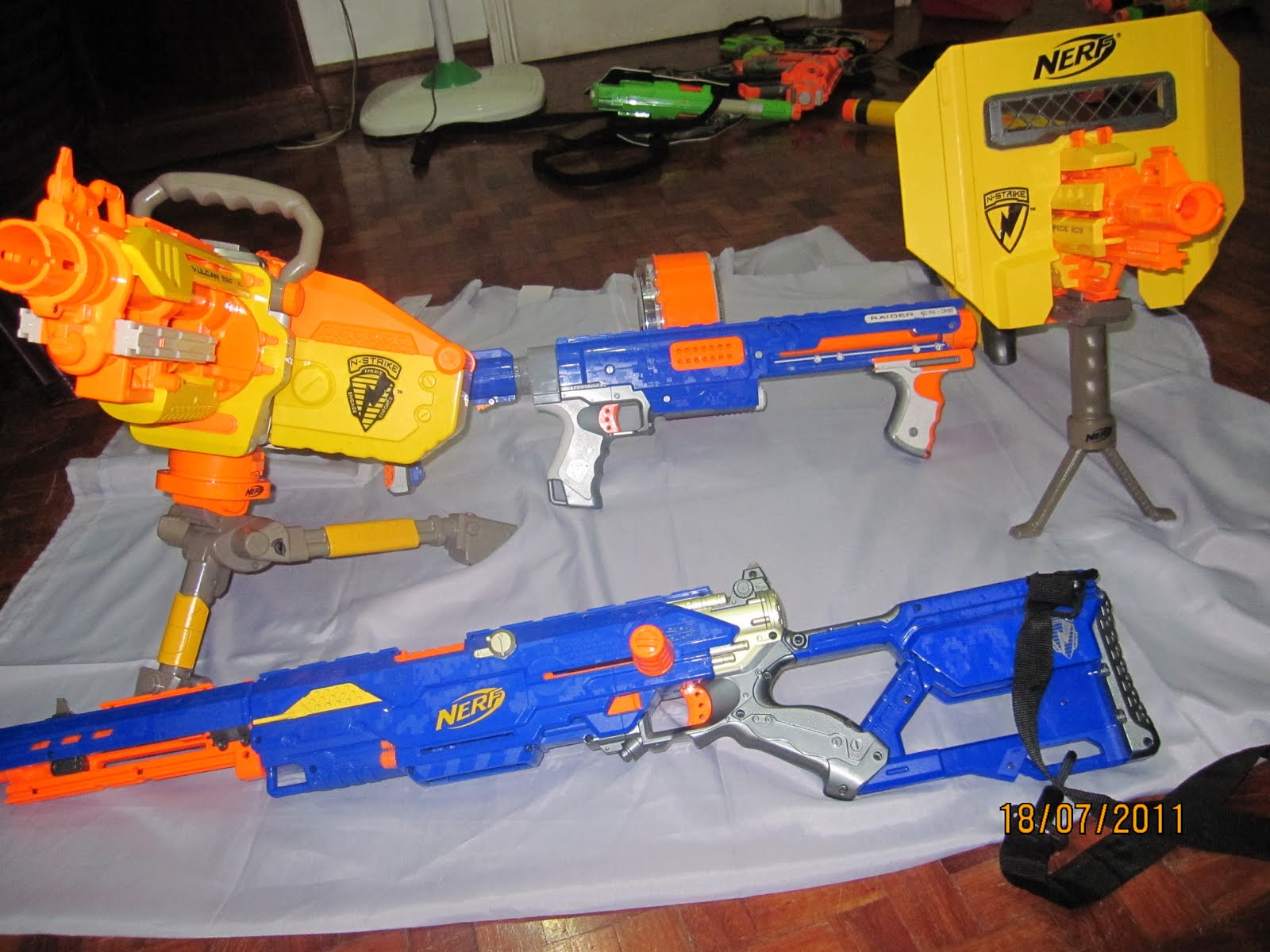 Write for Fun: My Nerf Gun Equipment Collection Part 2