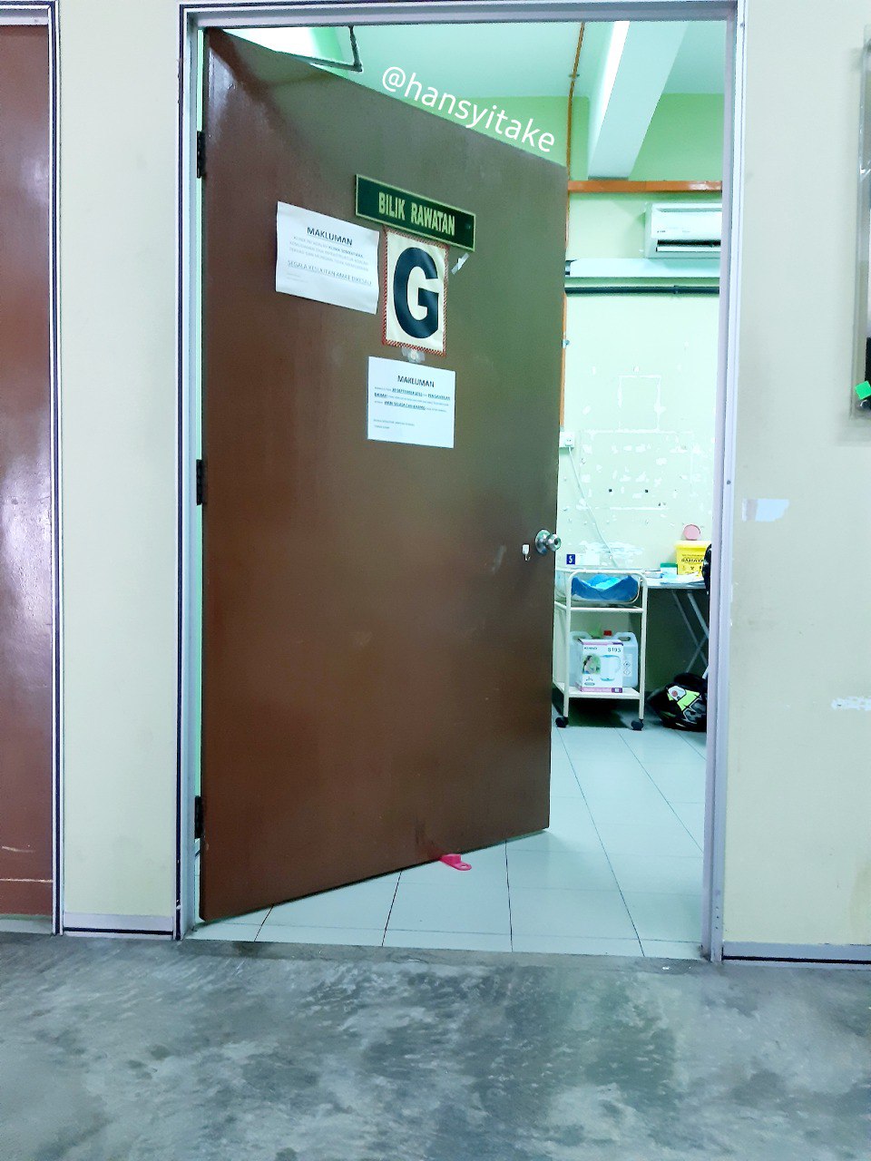 Pengalaman Minum Air Gula (MGTT) di Klinik Kesihatan Nilai - Hansyitake's