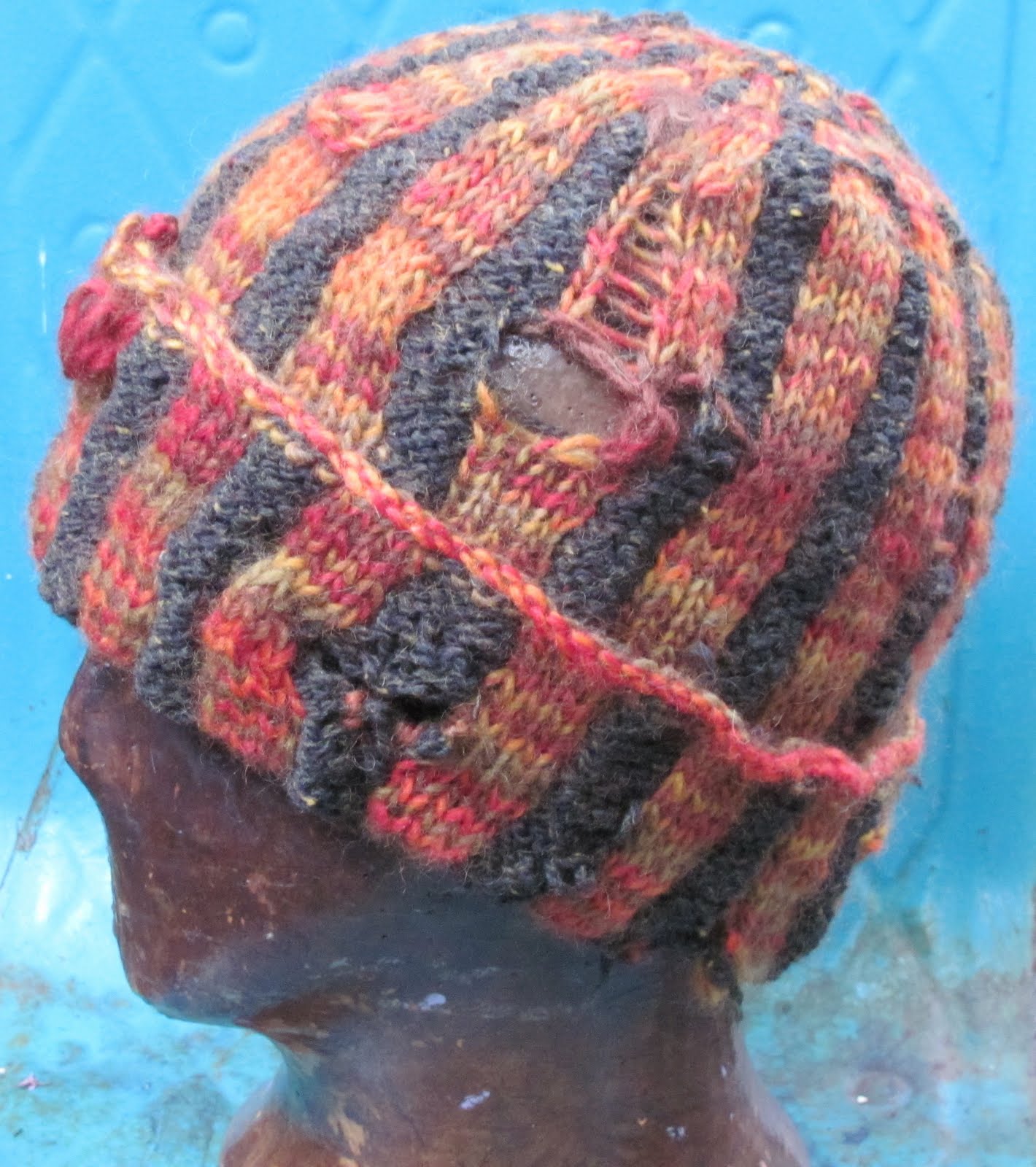 Fashioned by Lyndell: Musing about Distressed Knitting: part 2