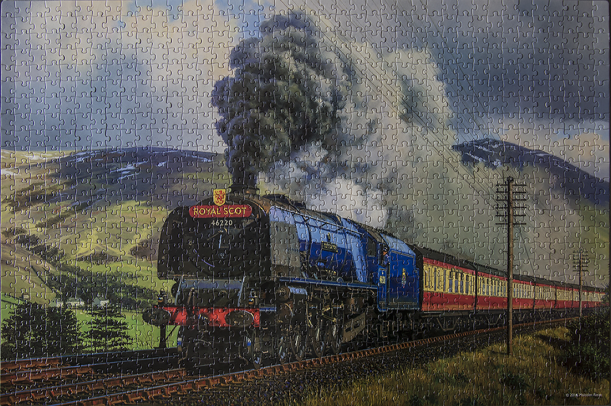 STEAM TRAINS AND JIGSAW PUZZLES: 2020