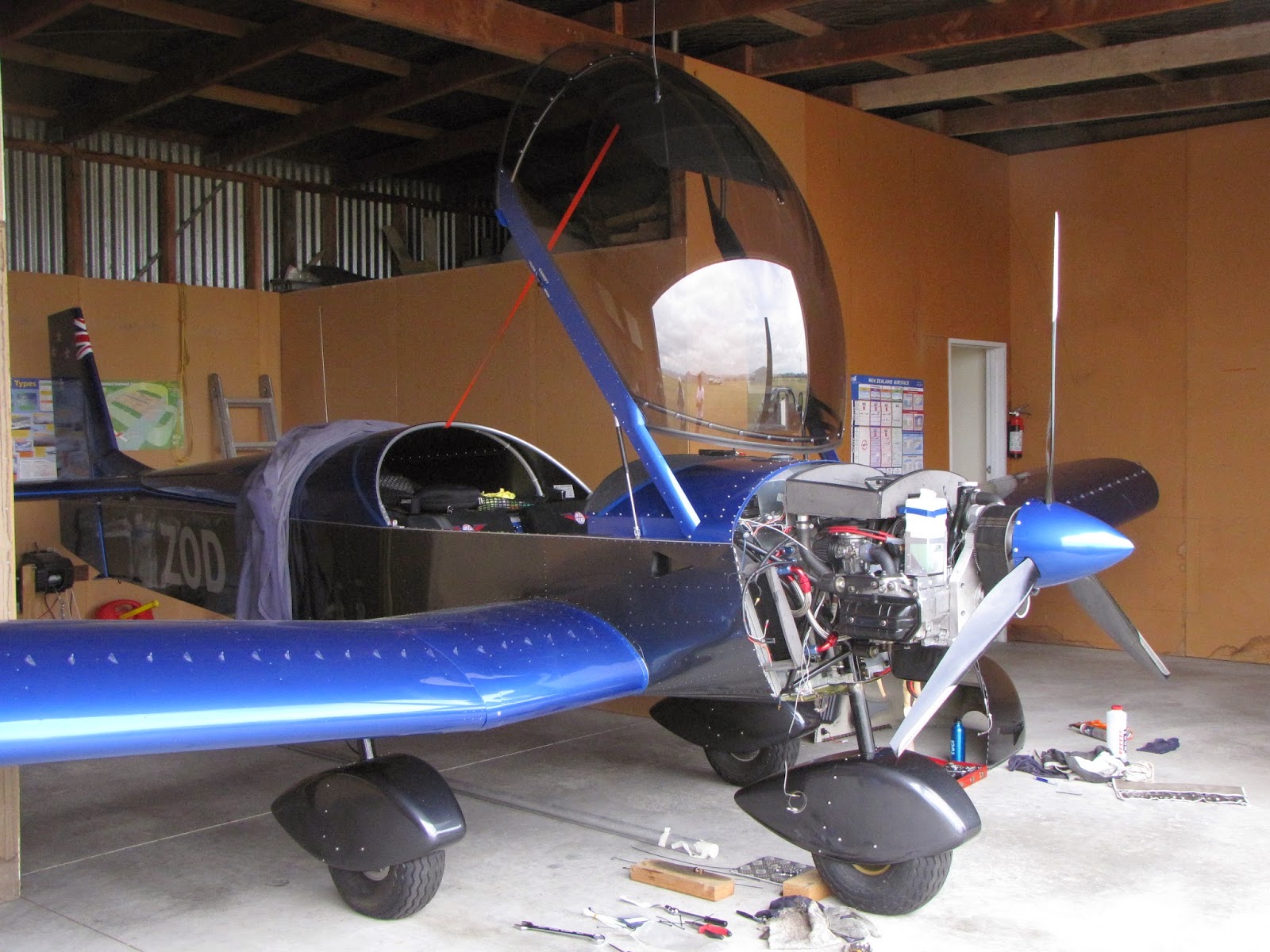 NZ Civil Aircraft: Zenith Zodiac CH-601UL ZK-ZOD at Napier