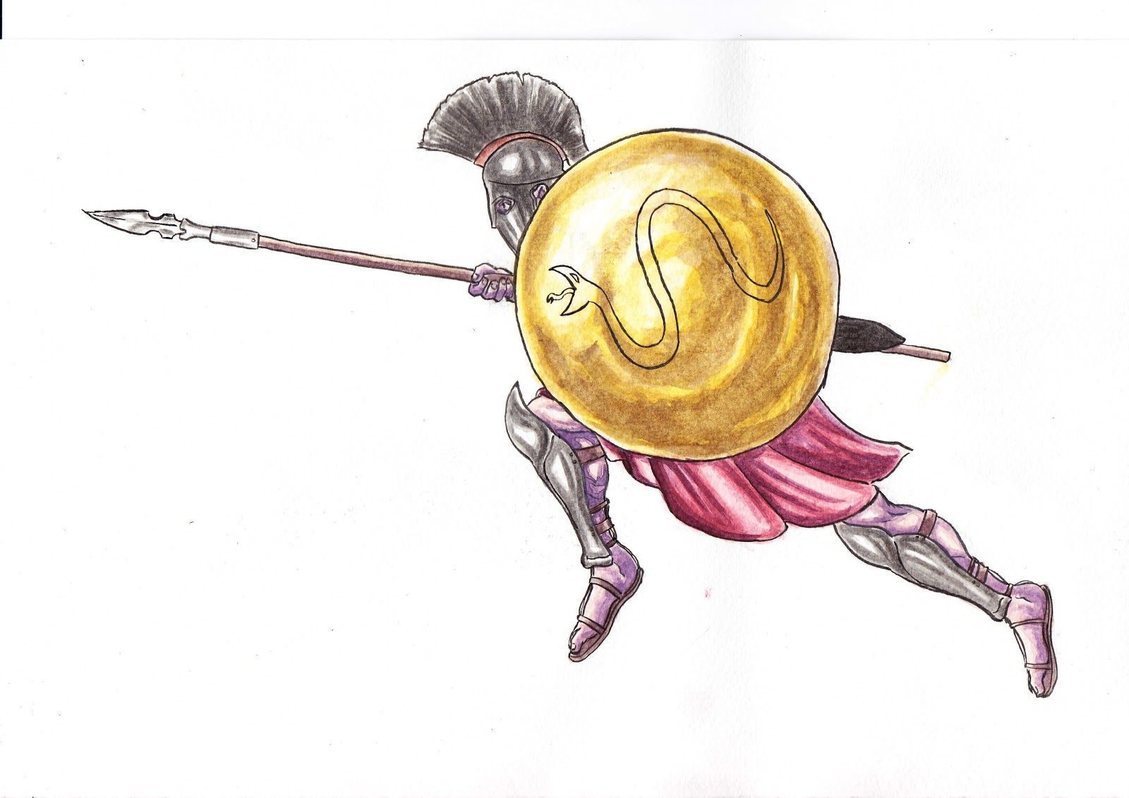 Radical Destroyer: Ilustraciones de "La Iliada"