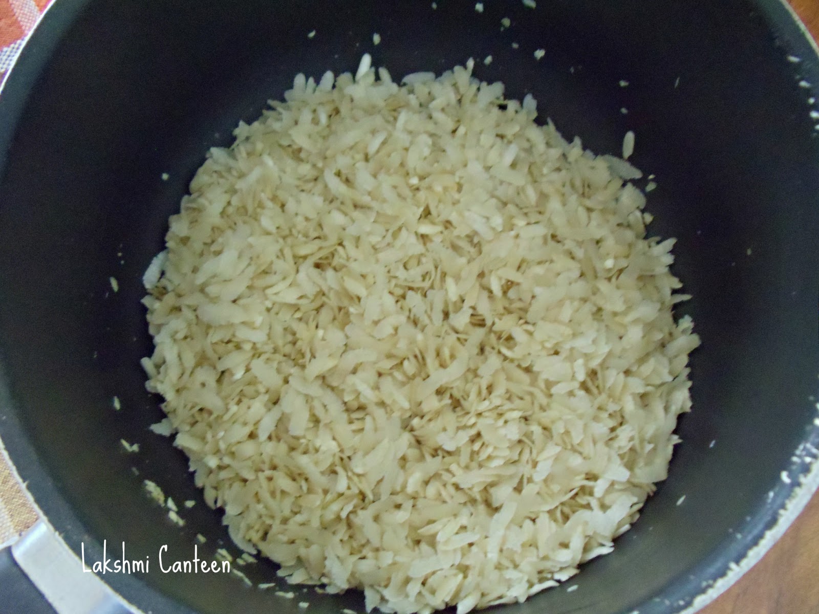 Lakshmi Canteen: Phova Kheeri (Flattened Rice Payasam) ~ Ugadi Special!!