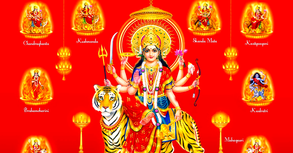 Nav Durga - The Nine Manifestations of Durga - THE HINDU PORTAL