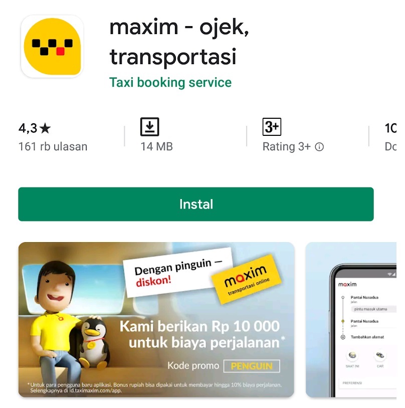 Transportasi Online Bernama Maxim Hadir di Malang - *Banjir Embun*