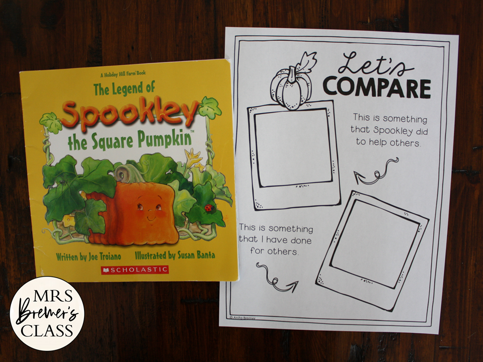 Spookley the Square Pumpkin | Fall Book Activities and Craftivity for ...