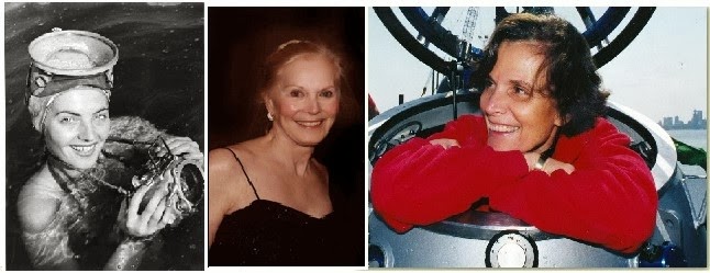 Hillary by the Sea: Women in Diving: splashing through the waves of ...