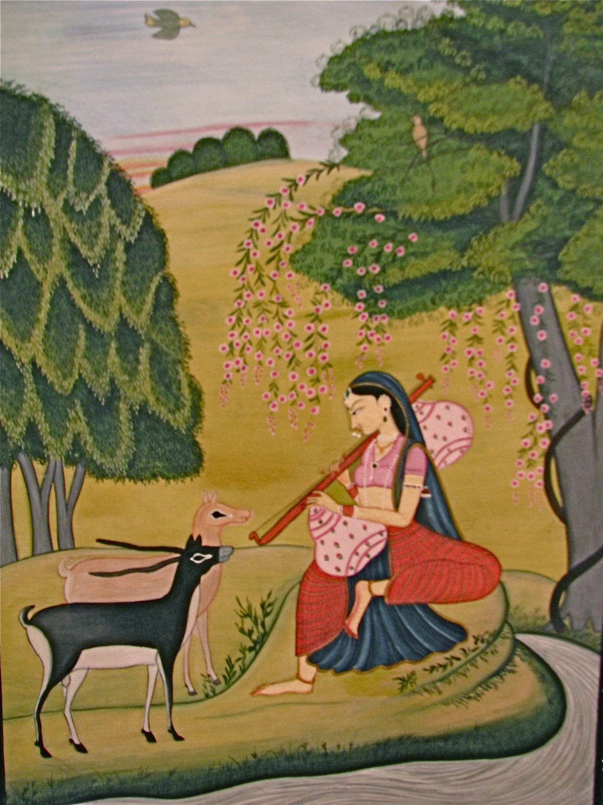 Shadanga of Indian painting