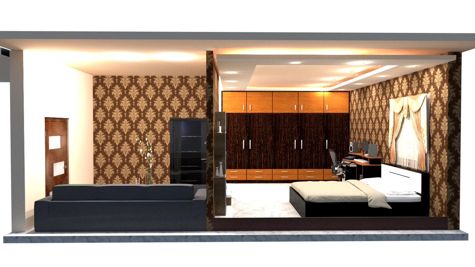 INTERIOR DESIGN FOR A BUILDING