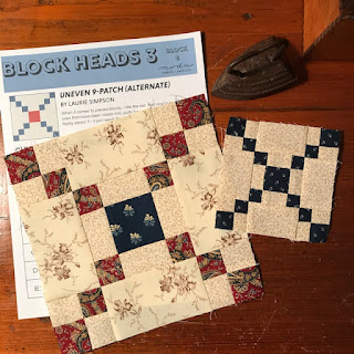 Betsy's Best .....quilts and more: Week 8 Moda BlockHeads3 by Laurie ...