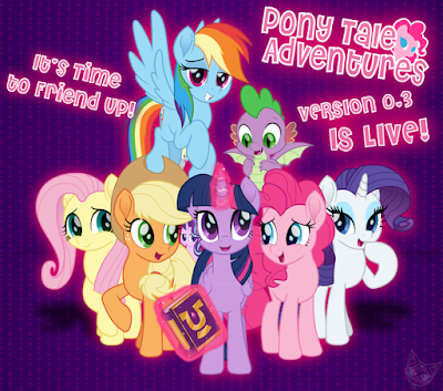 Equestria Daily - MLP Stuff!: Pony Tale Adventures Version .3 Now Live