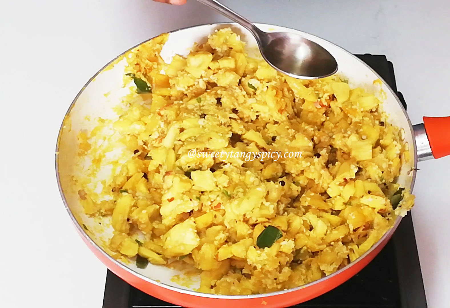 Then cover and keep it covered for a few minutes so that the flavours ...