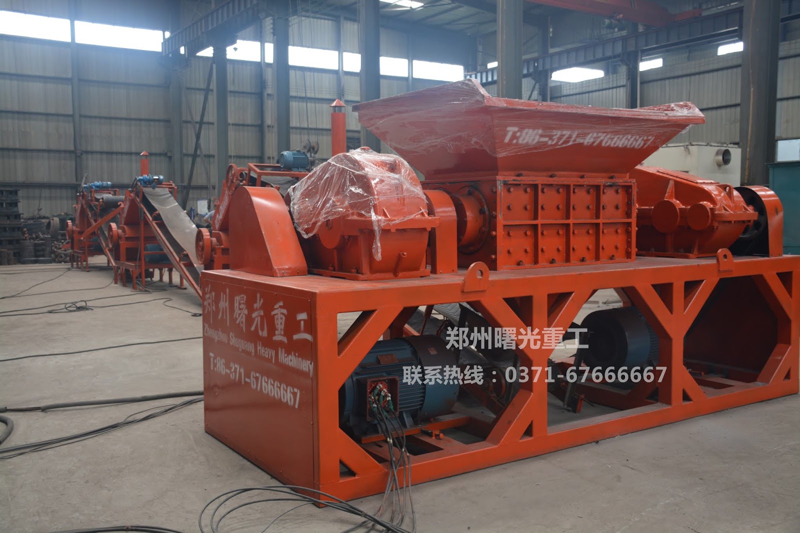 Plastic shredder machine can alleviate environmental pollution