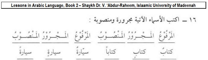 Macam-macam I'rab pada Isim dan Contohnya | Pelajaran 6 Durusul Lughah 2