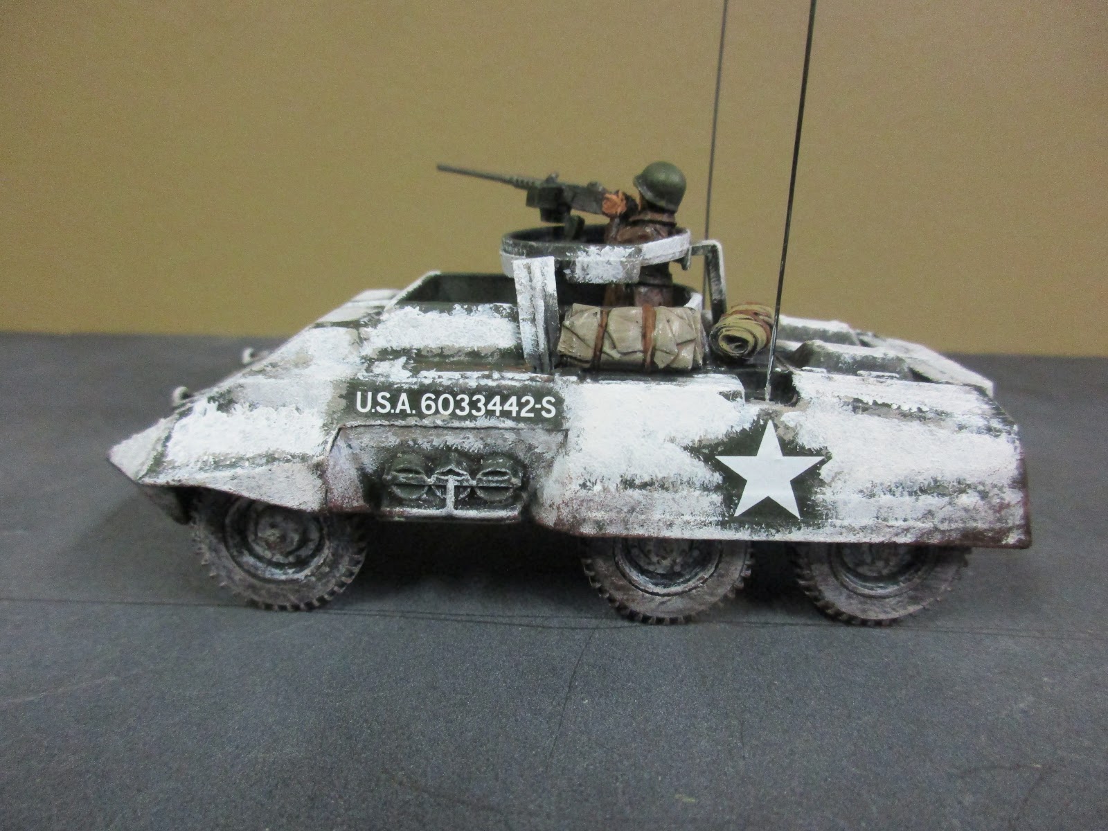 Fawcett Avenue Conscripts: Solido 1:50 US Army M20 Armoured Car