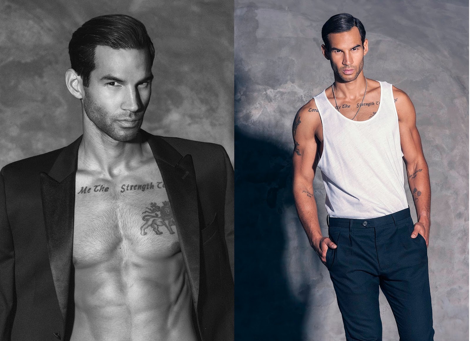 MODEL PORTRAIT- AARON CHIN (L.A. MODELS RUNWAY) BY EDWIN CABRERA