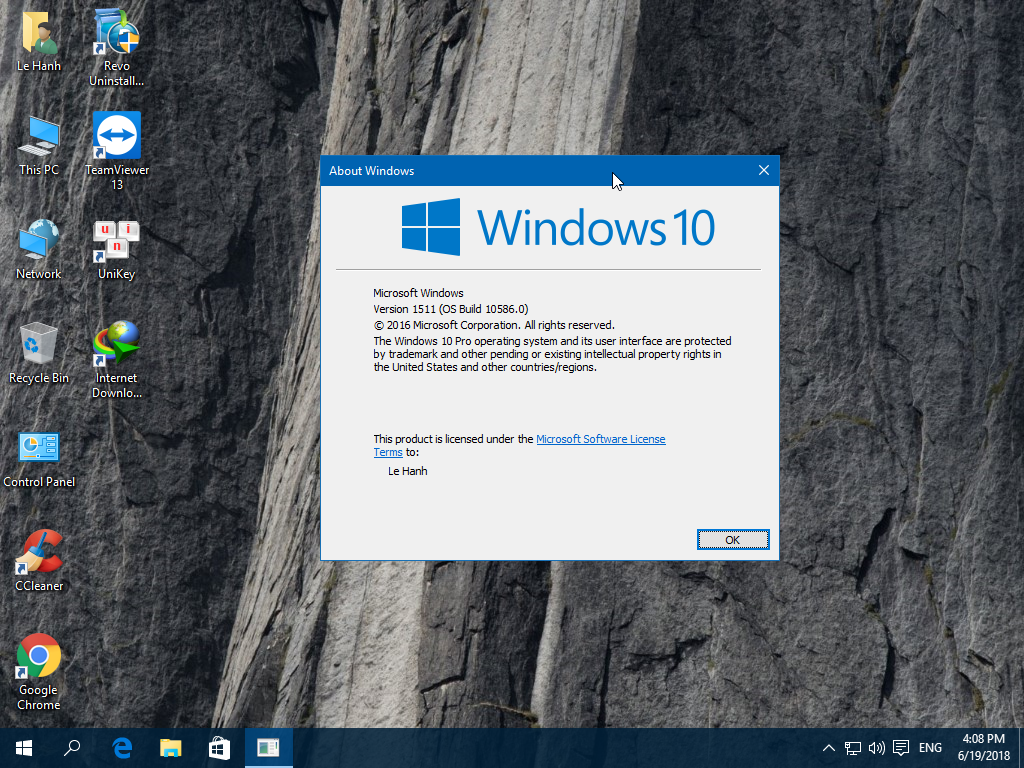 Upgrade windows 10 pro version 1511 - jamesvica
