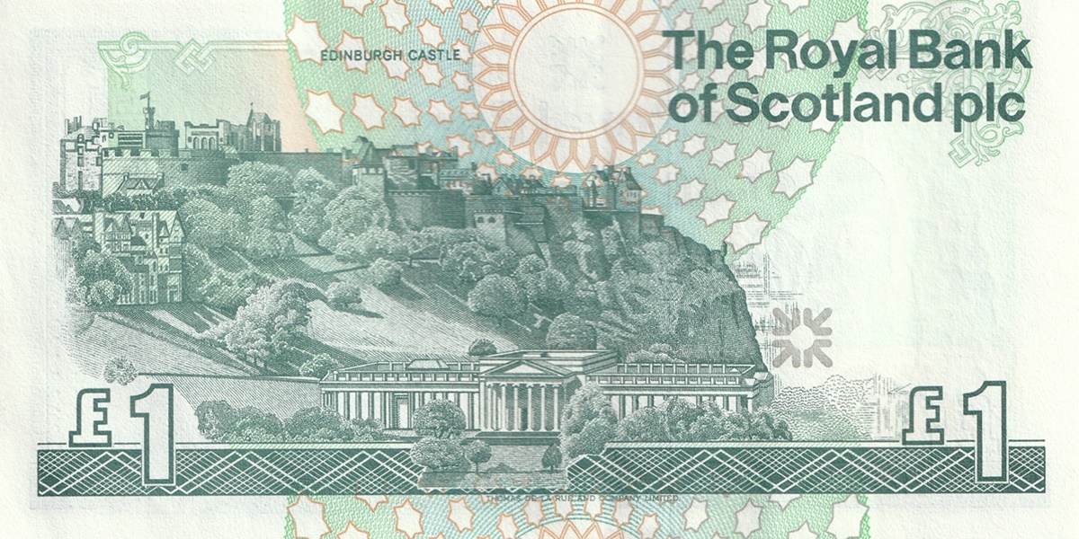 My banknotes collection: 1 Pound Sterling 1988-1994, 1996, 1997, 1999 ...