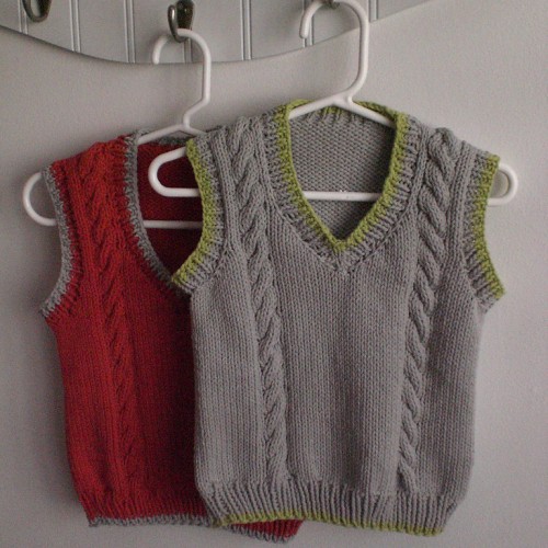 Beautiful Skills - Crochet Knitting Quilting : Cable Vest - Free Pattern