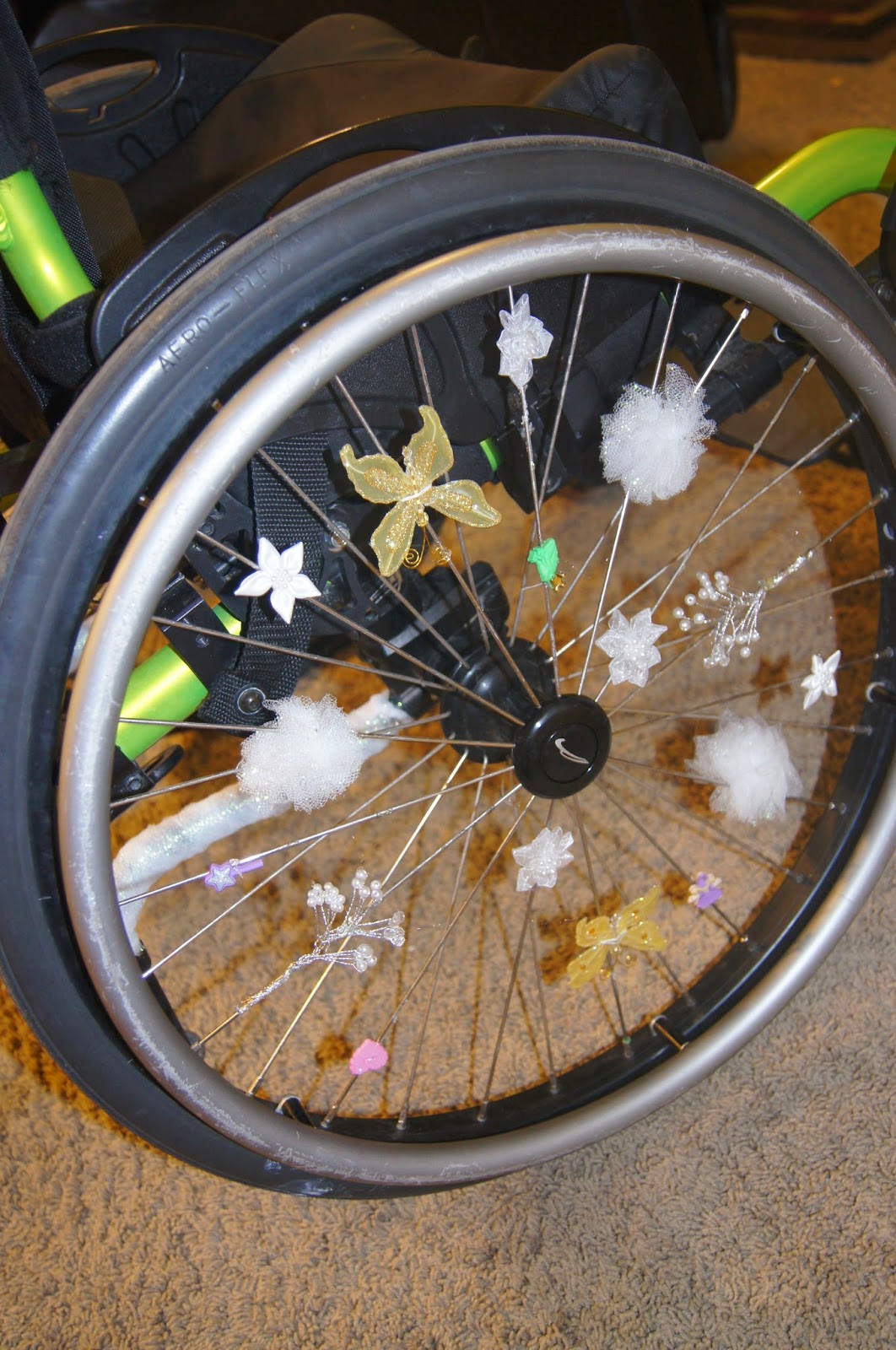 A Worthy Journey: Our Newest Wheelchair Decorations.... Disney Style!
