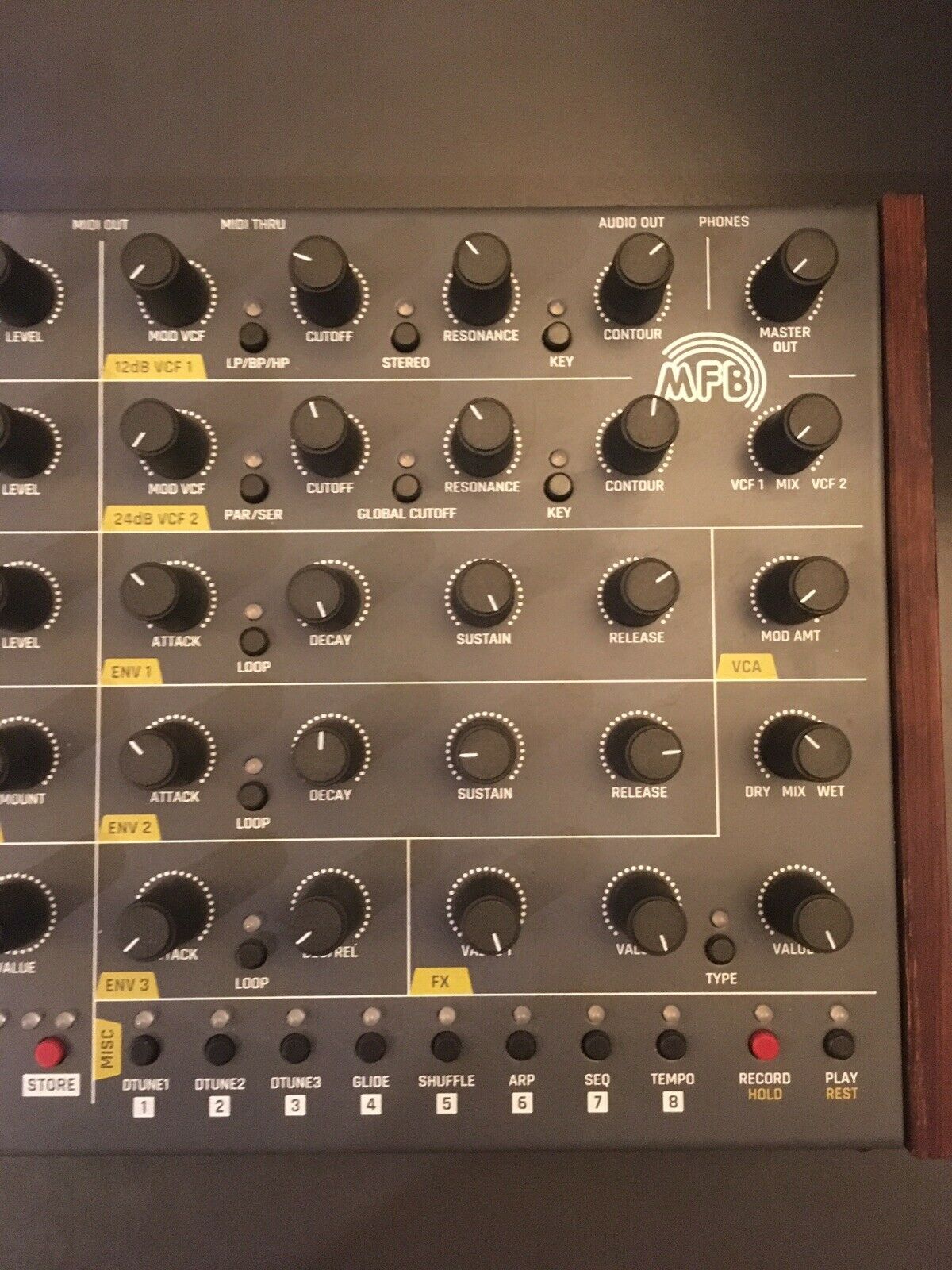 MATRIXSYNTH: MFB Synth Pro 8 Voice Analogue Synth