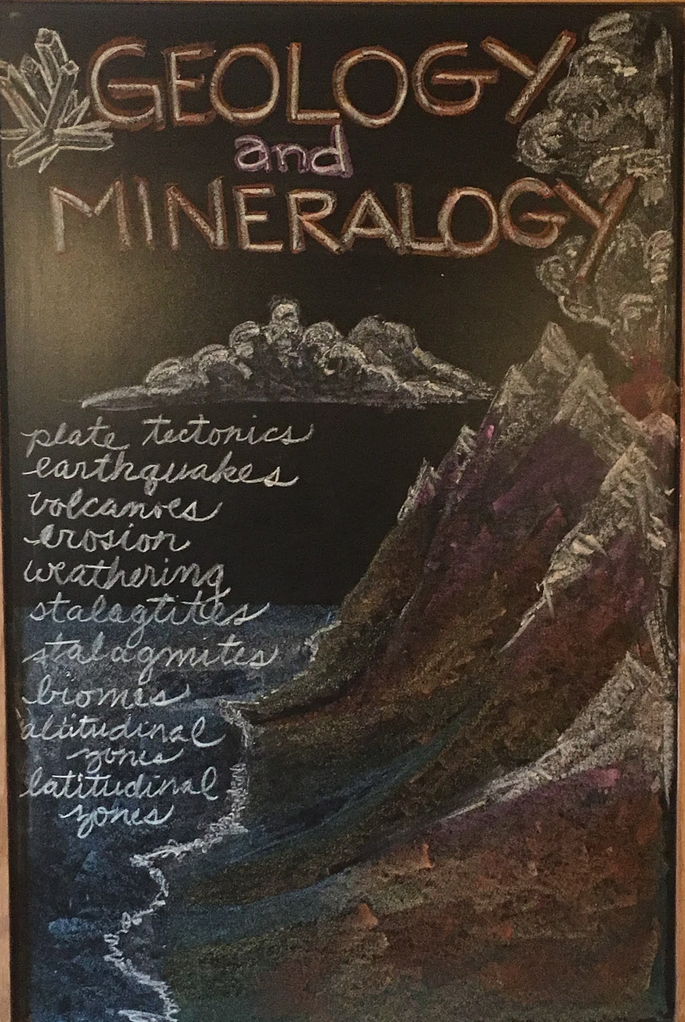 Our Artistic Classroom: Geology