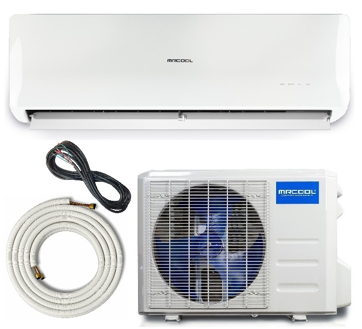 All New Mini Split Ductless HeatPump Systems: Single-Zone 18000 Btu 1.5 ...