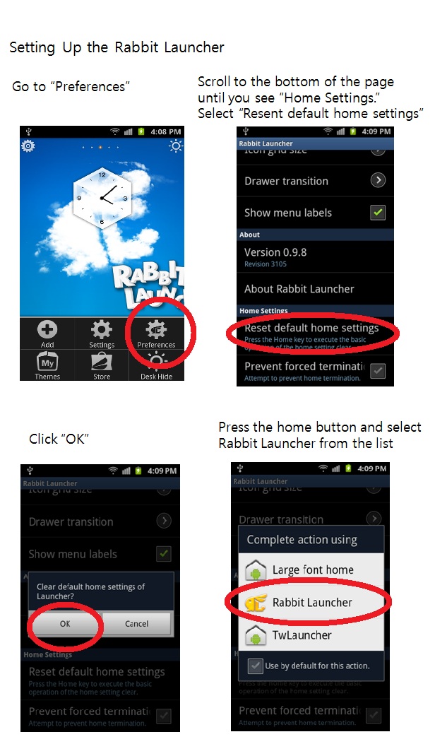 The Official Rabbit Launcher Blog: Rabbit guide for starters