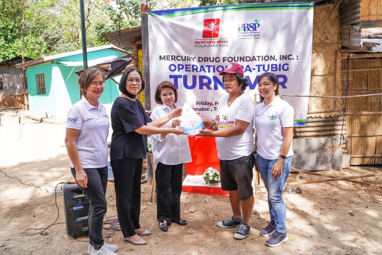 Mercury Drug Foundation, Inc. brings water to underserved communities ...