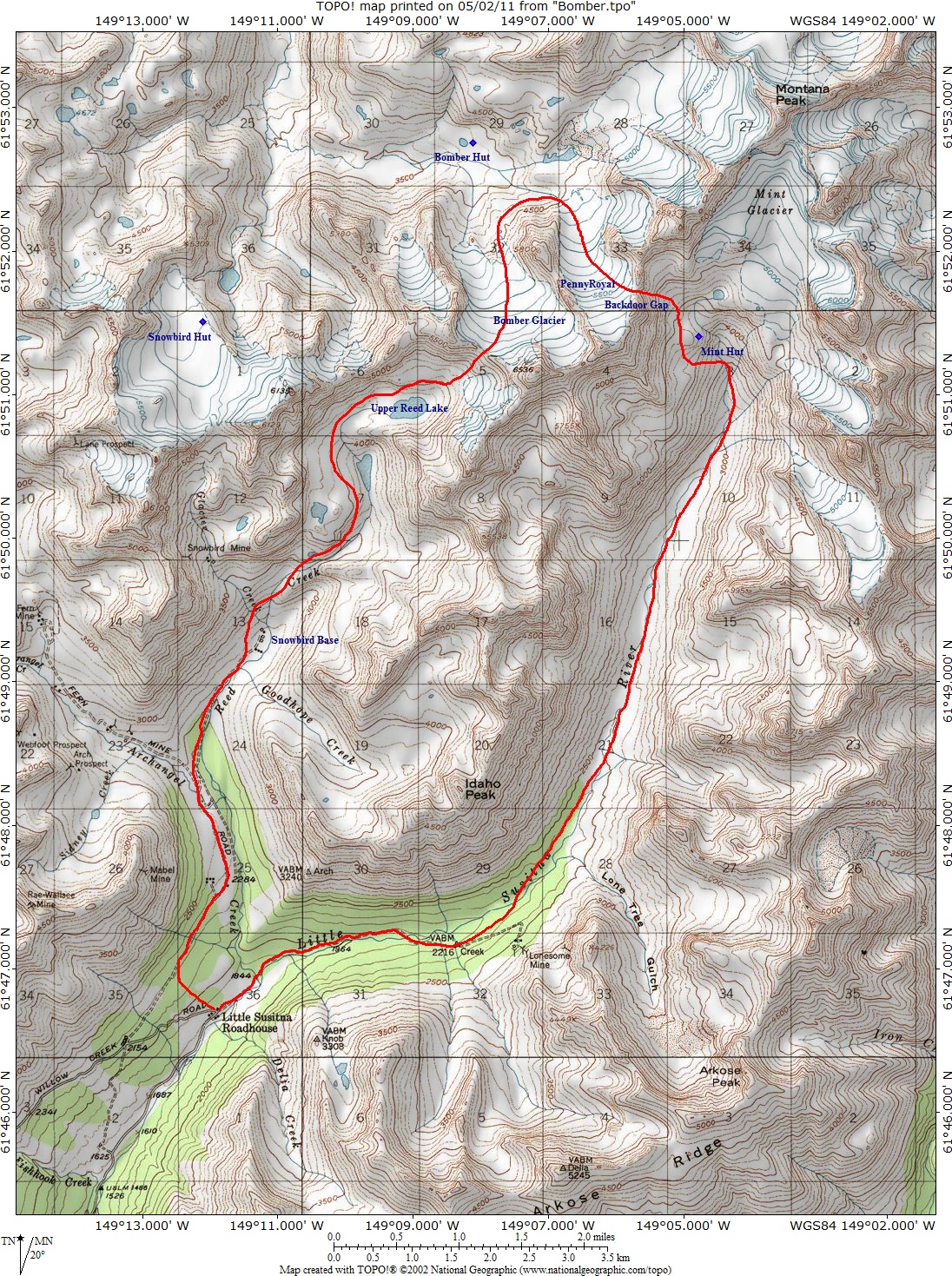 From a trail called 'Life': Air raid: Bomber Traverse in an 11-hour epic