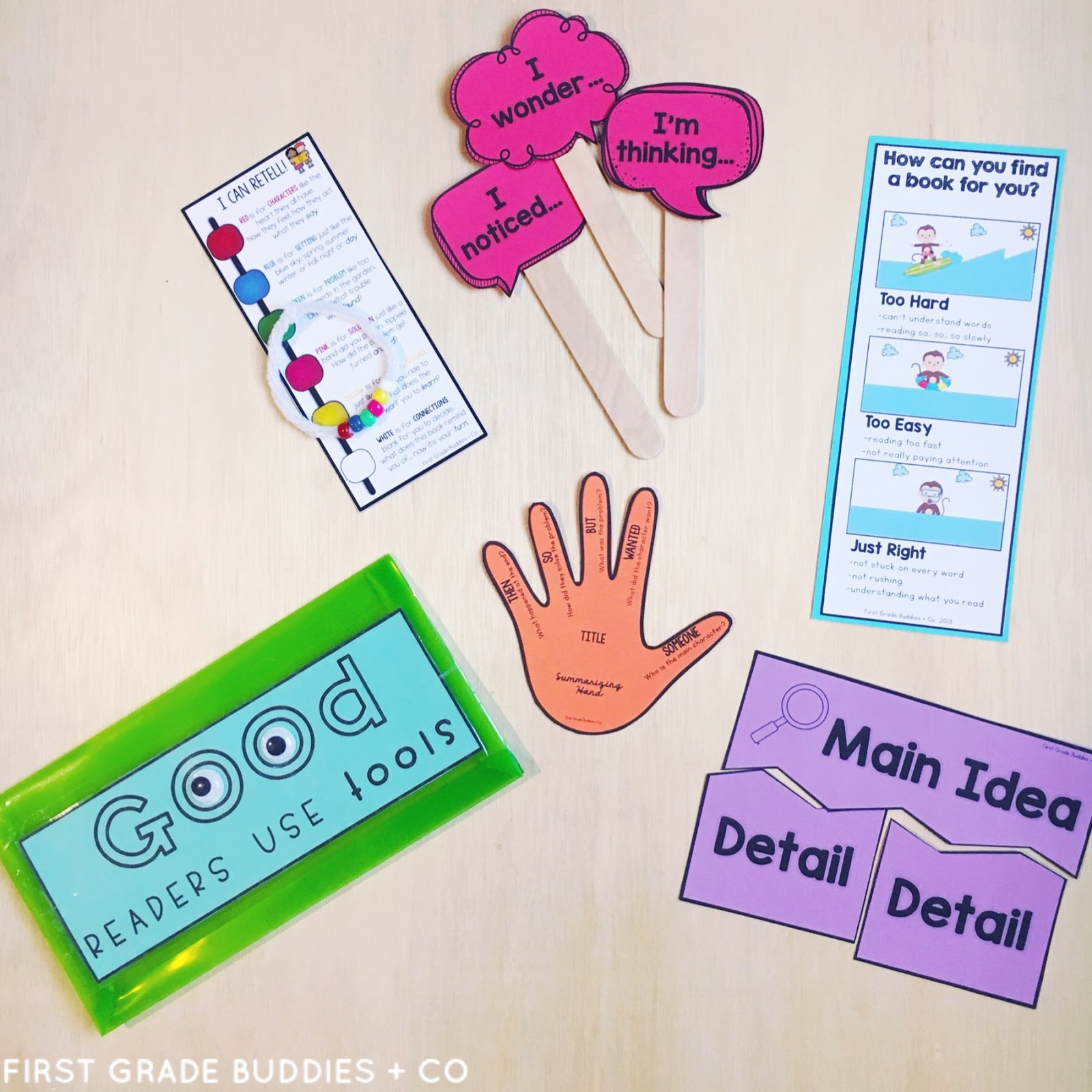 Good Readers Use Tools | First Grade Buddies