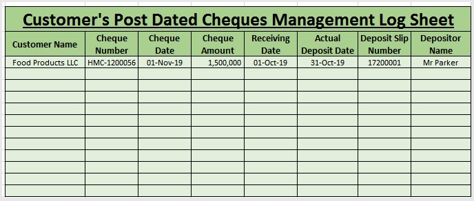 How to Maintain Data Log Sheet Using Microsoft Excel Form